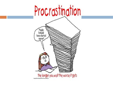Overcoming Procrastination Lauras Ppt Ppt