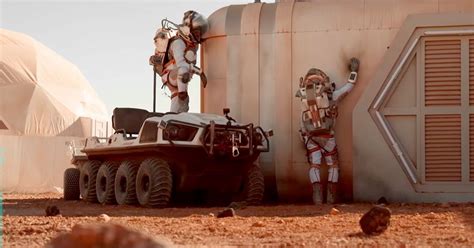 watch celebrities try to patch leaks in simulated mars base