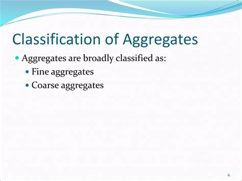 Aggregates Ppt