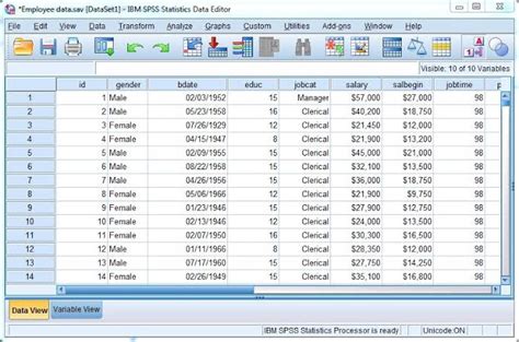 Data Analysis With Spss For Windows
