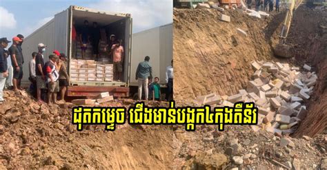 ជើង មាន់ បង្ក ក មកពីវៀតណាម៤កុងតឺន័រ ដែលចាប់បានកាលពីថ្ងៃទី ៣១ ខែ មករា ត្រូ វបានដុត ក ម្ទេច ចោល ហើយ