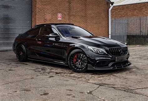 Black Mercedes S Class With Red Rims