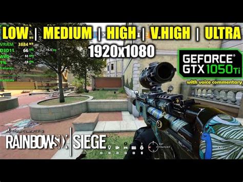 GTX Ti Rainbow Six Siege P All Settings YouTube
