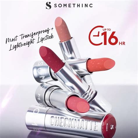 Jual Somethinc Checkmatte Transferproof Lipstick Shopee Indonesia