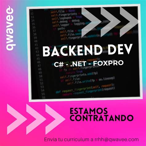 Qwavee It On Linkedin Backendeveloper