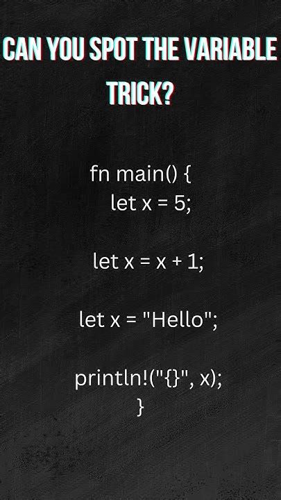 Can You Spot The Variable Trick Coding Programminglanguage Techtrivia Programmingchallenge