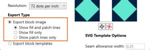 How To Export SVG Files Articles Electric Quilt Support