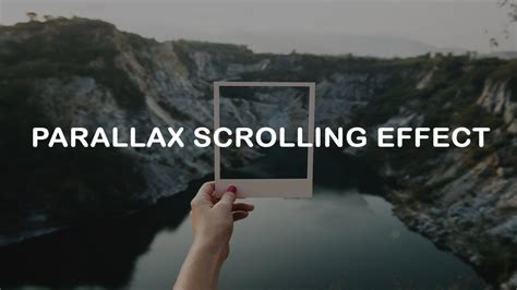 Parallax Scrolling Effect With Css And Jquery Youtube