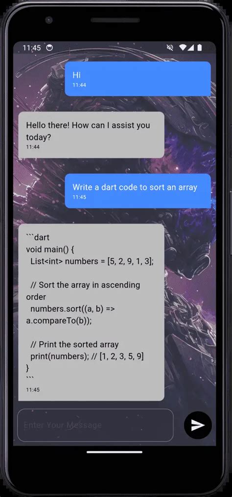 Build Chat Ai In Flutter Using Google Gemini Ai Api Source Code