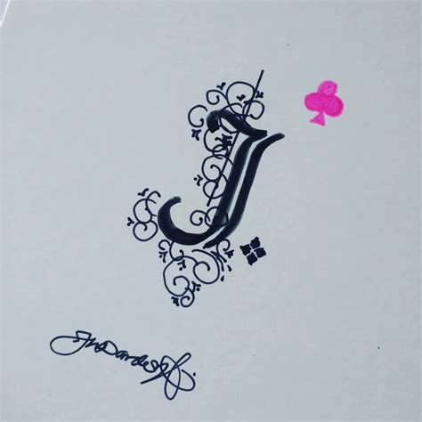 Calligraphy J