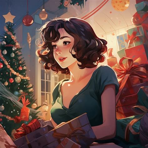 Christmas Anime Girl Pictures