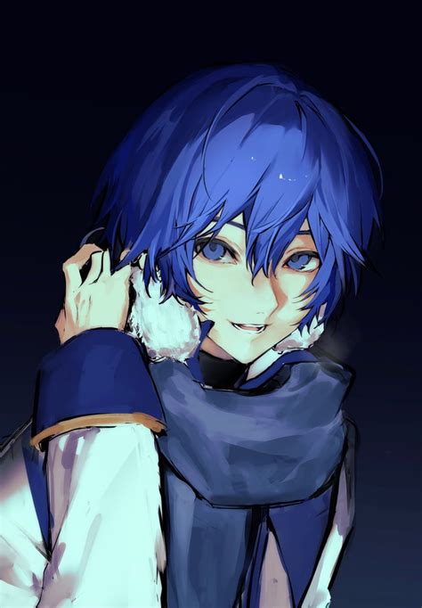 Kaito Vocaloid Drawn By Qktb Danbooru