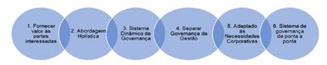 Seis Princípios De Um Sistema De Governança Adaptado De Cobit 2019