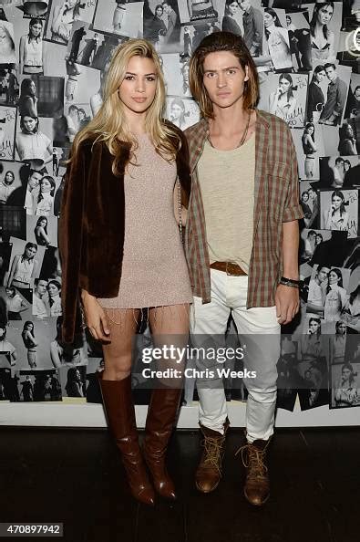 Model Kenya Kinski Jones And Actor Will Peltz Attend Opening Ceremony