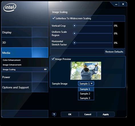 Intel Graphics And Media Scaling Options Bettaology