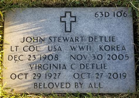 John Stewart Detlie 1908 2005 Find A Grave Memorial