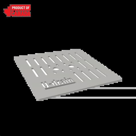 Galvanized Residential Sump Slotted Lid Can Cell Industries Inc