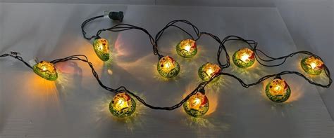 Vintage Scooby Doo Christmas String Lights 10 Count Hanna Barbera 2001 4691695919