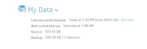 backup is same size as source why support duplicati