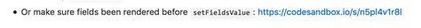 Dynamic Mount Formitem Cant Setfieldsvalue【根据条件动态挂载的formitem无法