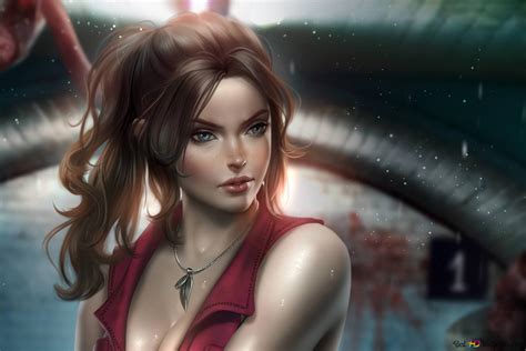 Claire Redfield Fantasy Art Resident Evil 2 Remake Video Game 4k