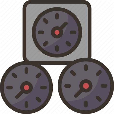 Gauge Indicator Dashboard Sensor Display Icon Download On Iconfinder