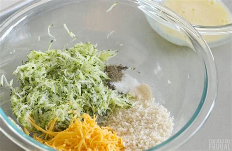 Cheesy Zucchini Bites Recipe Fabulessly Frugal