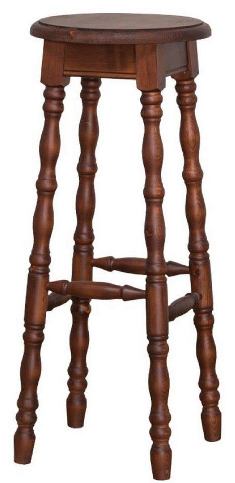 Casa Padrino Barhocker Landhausstil Barhocker Braun 35 X 35 X H 82 Cm