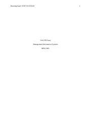 UnitVIIEssay Docx Running Head UNIT VII ESSAY 1 Unit VII Essay