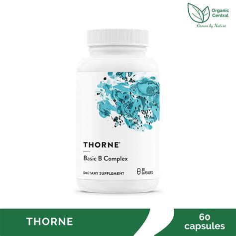 Thorne Basic B Complex 60 Capsules Lazada Ph