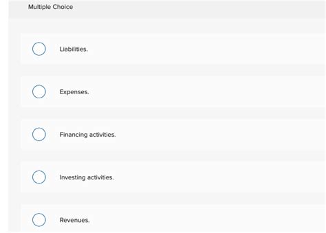 Solved Increases In Equity That Result From Providing Chegg