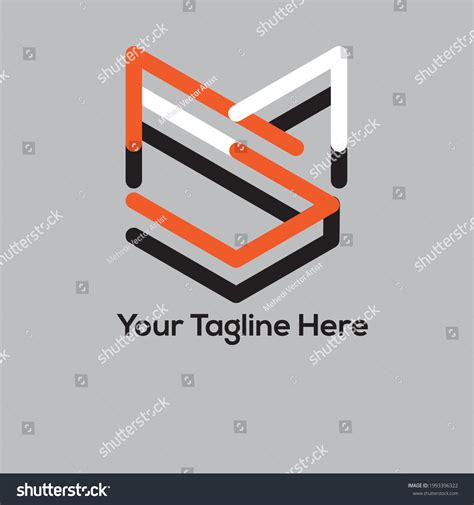 Text Base Logo Design Templet Vector Stock Vector Royalty Free