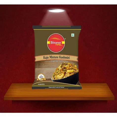 Bikaner Express Kaju Mixture Kashmiri Namkeen Packaging Size 200