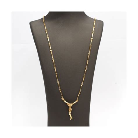 Comprar Collar Tipo Cristo De Dalí De Oro 18k De Segunda Mano E361513