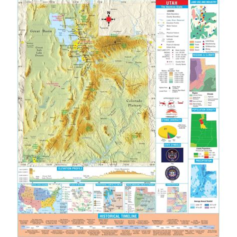 Utah County Map With Rivers Blue Creek Utah Map 2