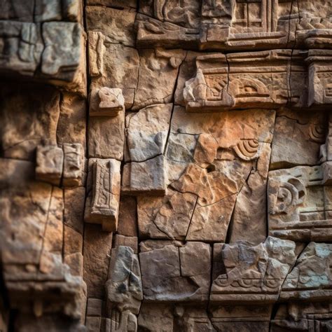 Premium Ai Image Ancient Carvings On The Wall Of A Temple In Angkor