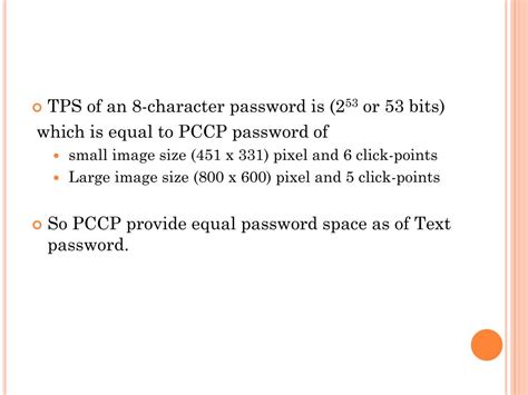Ppt Exploring Usability Effects Of Increasing Security In Click Based Graphical Passwords