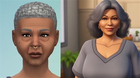 AI Makes Sims 4 Base Game NPCs Look More Human