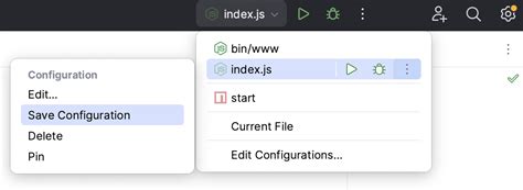 Run Debug Configurations Webstorm Documentation