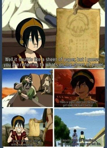 Toph Avatar Quotes Toph Beifong Quotes Toph Wanted Poster Avatar
