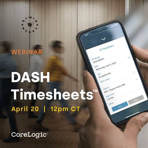 Dash Timesheets Webinar Cotality Next Gear