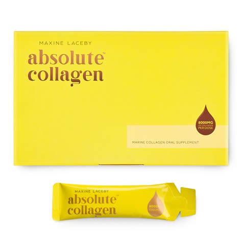 Marine Liquid Collagen Drink For Women 14x10ml Sachets Absolute