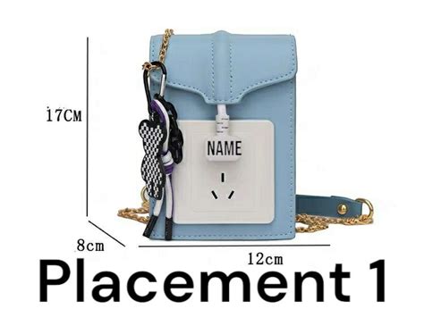 Preorder Handsewn Cute Socket Plug Crossbody Bag With Chain Strap