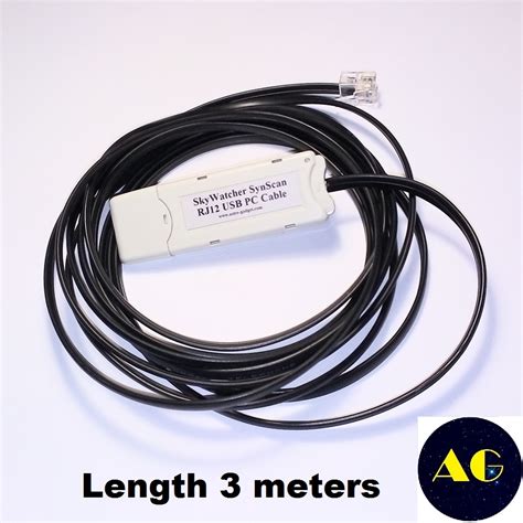 Skywatcher Synscan Usb Pc Interface Cable 3m Astro Gadget