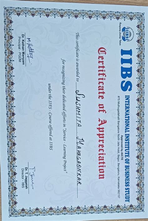 Sushmita Mahagoankar On Linkedin Servicelearning