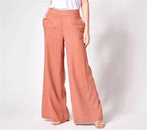 Studio Park X Kerstin Lindquist Reg Tailored Beach Pant QVC