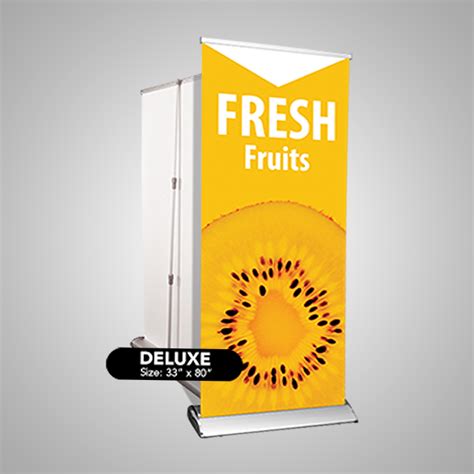 Deluxe Pull Up Banners Premium Retractable Banners Gta