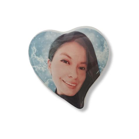 CorazÓn Foto Porcelana Funeraria Jaramillo
