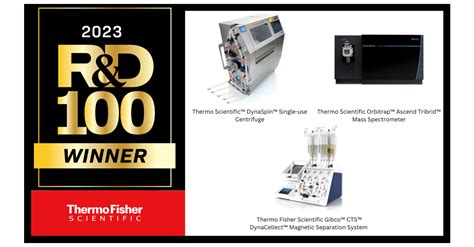 Thermo Fisher Scientific Recognized By R D 100 Awards For Innovations