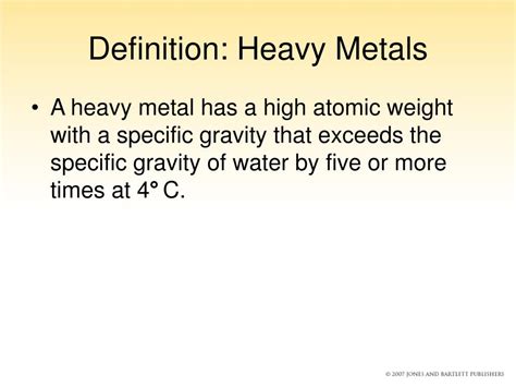 Ppt Chapter 6 Toxic Metals And Elements Powerpoint Presentation Free